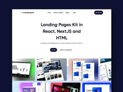 Landing Page Development NextJS, React, HTML and CSS | Upwork