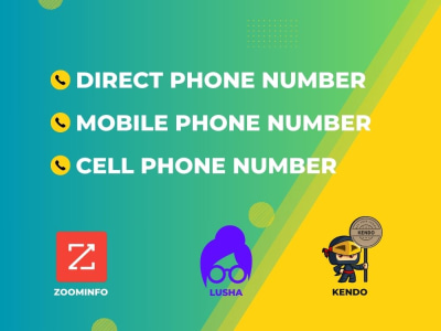 Direct phone numbers, mobile phone numbers, cell phone numbers | Upwork
