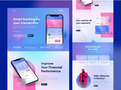 Website Landing Page UI design in Figma | Website development in Replo ...