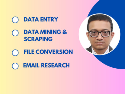 Data Entry & Email Research | Upwork