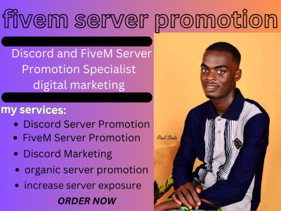 Discord server promotion, fivem server promotion and discord marketing ...