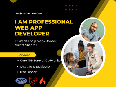 A customize PHP/Laravel based website | Upwork