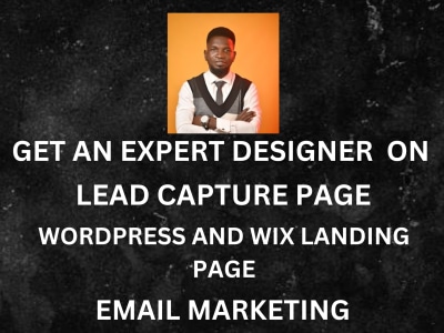 Lead capture page, landing page design, sales funnel and one page ...