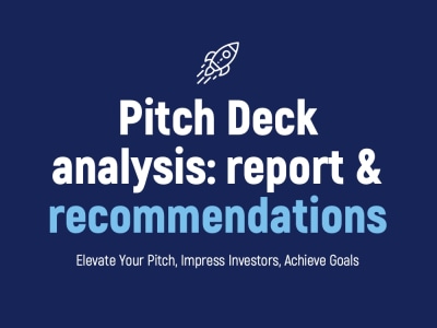 The pitch deck audit and report | Upwork