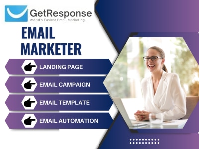 GetResponse email template design, Newsletter and development. | Upwork