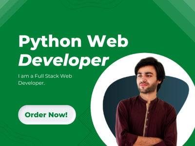Robust full stack Python flask web application | Upwork