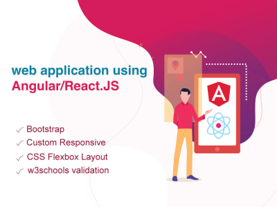 Web application from PSD/FIGMA/XD/PDF using Angular/React.JS | Upwork