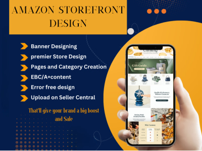 Eye Catching Amazon Storefront Design|Amazon Storefront|Amazon A ...