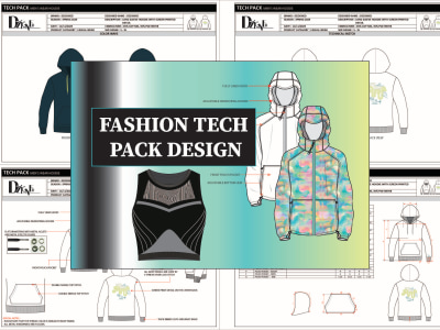 Complete Professional Fashion Tech Packs for Bulk Production | Upwork