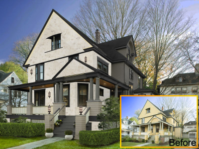 Edit house photos, exterior renovation with Photoshop | Upwork