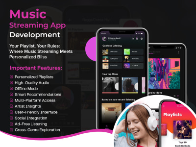 Bespoke Music Streaming App Development with Custom Features | Upwork