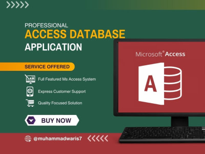 Professional Microsoft Access Database Creation and Troubleshooting | Upwork