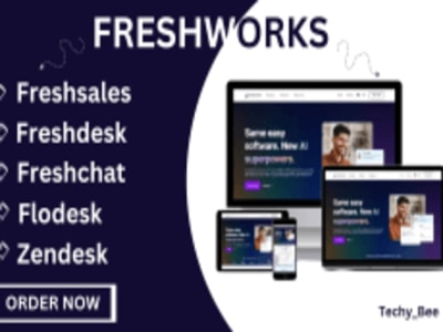 Freshdesk, zendesk, freshsales, freshworks, freshchat, flodesk, CRM ...
