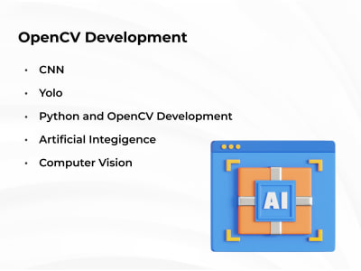 Advanced Computer Vision models | OpenCV (YOLO, CNN) | AI | Python | Upwork