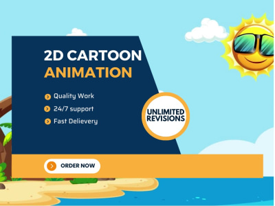 Custom Character Animation | 2D Cartoon Animation | Upwork