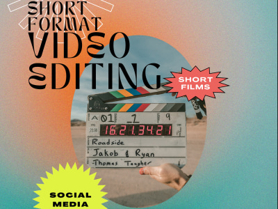 Short Format Video Editing (Up to 15 min) | Upwork