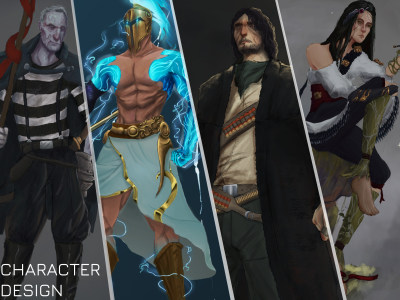 Semirealistic character concepts and illustrations in my art style | Upwork