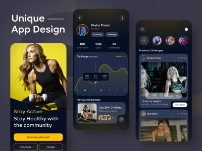 A Professional Mobile App UI/UX Design using Figma | Upwork