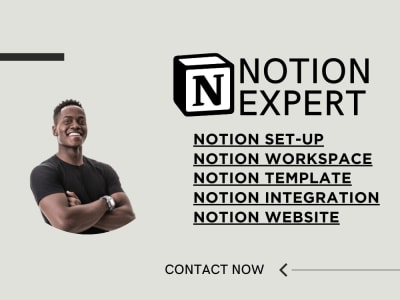 Notion template, notion workspace and project management | Upwork