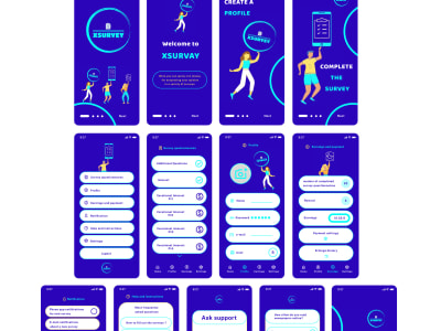UX/UI design, prototype and UX research and UI branding for your app ...
