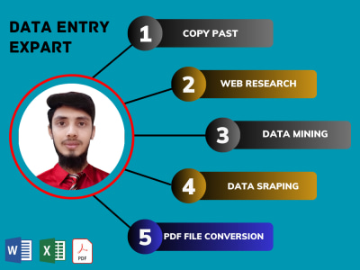 Professionally Data Entry/Typing/Data Scraping/Data Mining/Conversion | Upwork