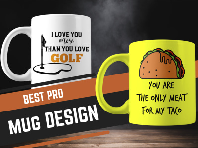 A professional coffee mug or cup design | Upwork