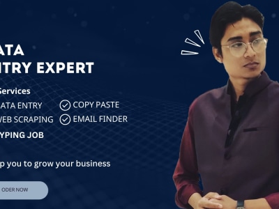 Data entry, copy past, web scraping, email finding, typing jobs | Upwork