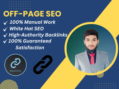 Off-page SEO Link building with High-Quality Backlinks | Off-page SEO ...