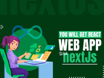 Get web app with react, next js | Upwork