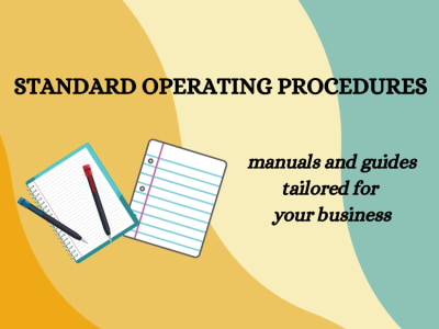 A custom standard operating procedure (SOP) for a business process ...