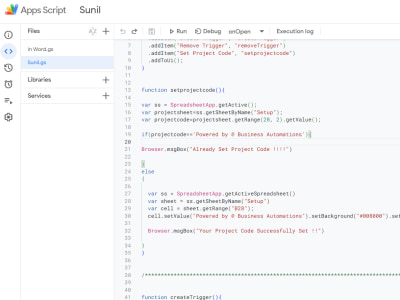 Google Sheets Script Create Custom Script Development | Upwork