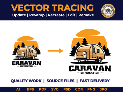 Your logo or image in high resolution vector | Upwork