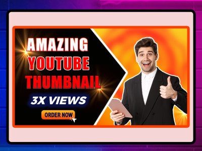 Eyecatching YouTube thumbnail designs for click worthy content | Upwork