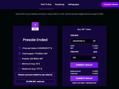 Presale, ico, ido launchpad like pinksale | Upwork