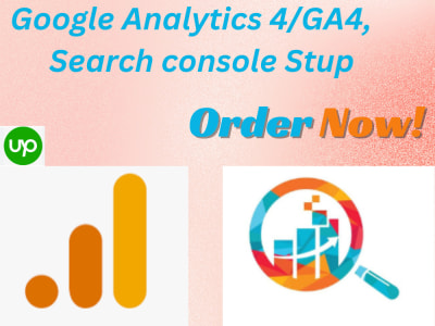 Google Analytics 4 and search control setup | Upwork