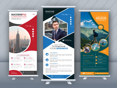 Corporate rollup banner and billboard design | Upwork