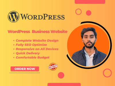 Professional business WordPress website | Upwork