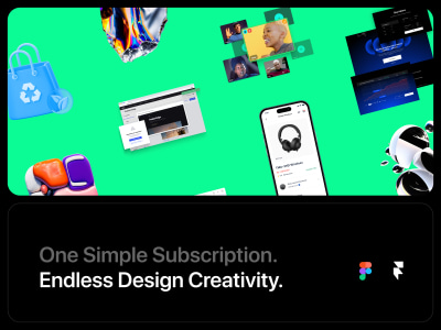 Design Subscription | UI/UX | Graphic Design | Framer Development | Upwork