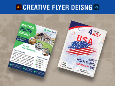 To design a creative modern flyer and poster | Upwork