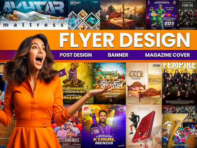 Vibrant, impactful Flyer Designs that capture attention instantly. | Upwork