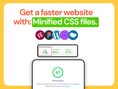 Faster loading WordPress webpages. I will minify CSS files. | Upwork