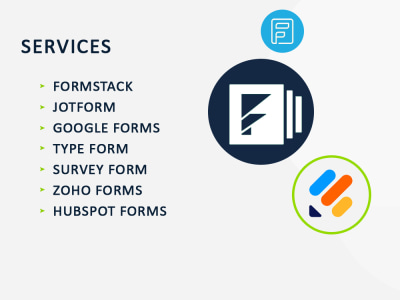 Custom Jotform, Typeform, Formstack, Google Forms, Zoho Forms, Survey form | Upwork