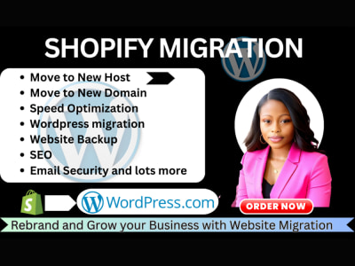 Backup transfer migrate WordPress website to new host or domain | Upwork