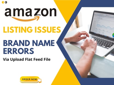 Amazon listing errors and other issues fixed with flat file | Upwork