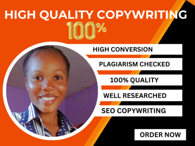 High-Quality SEO Friendly Copywriting Service for website, sales,and emails | Upwork