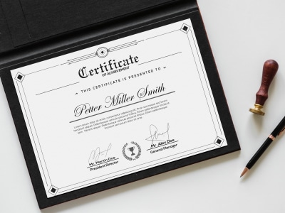 Professional diploma, custom certificate Design | Upwork