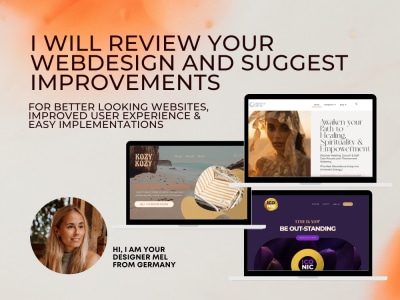 Review your website design and suggest improvements | Upwork