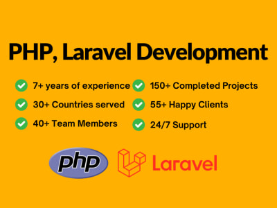 PHP, Laravel Application development. | Upwork