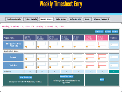 PHP timesheet application with source code | Upwork