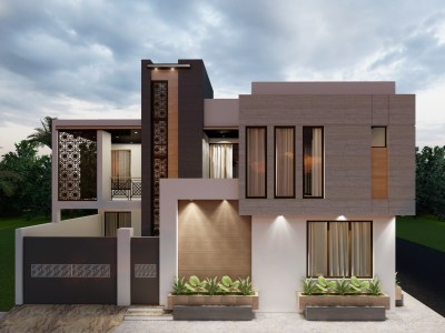 A fantastic 3d model for your house or office interior and exterior ...